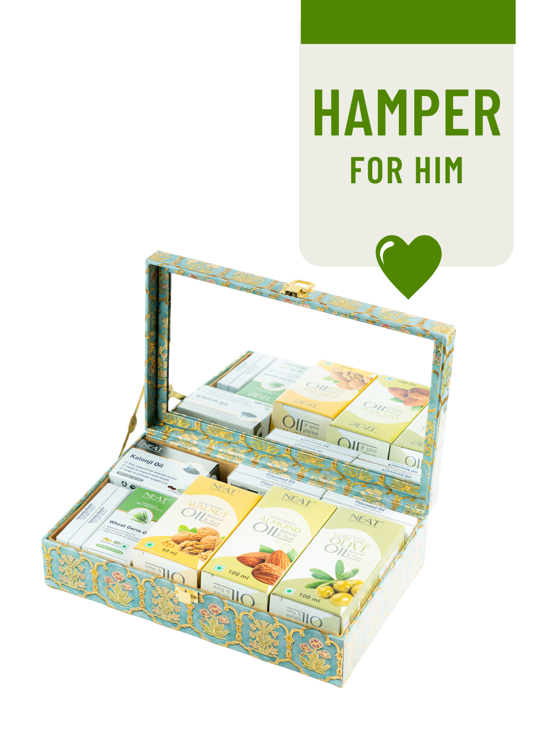 Rakhi Wellness Hamper with Cold-Pressed Oils & Vegan Softgels – Neat ...